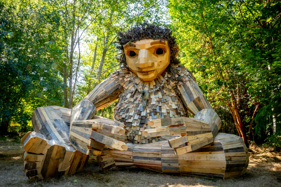 Pia the Peacekeeper | Bainbridge Troll | Bainbridge Island Metro Park ...